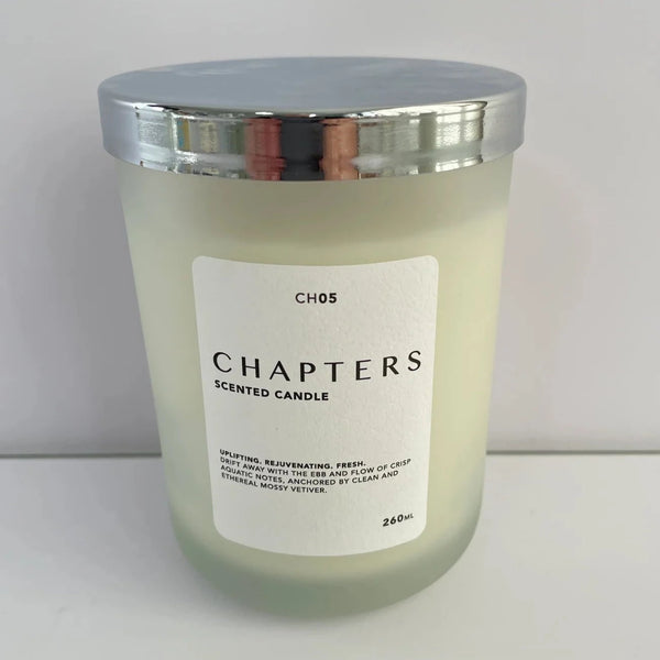 Chapters Scented Candle 260ml - Positano Lifestyle Boutique
